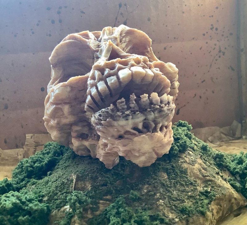 The Cursed Skull 3D Printer Model Download Free STL File - 3axis.co