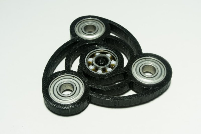 Fibonacci Spiral Fidget Spinner 3D Printer Model Download Free STL File ...