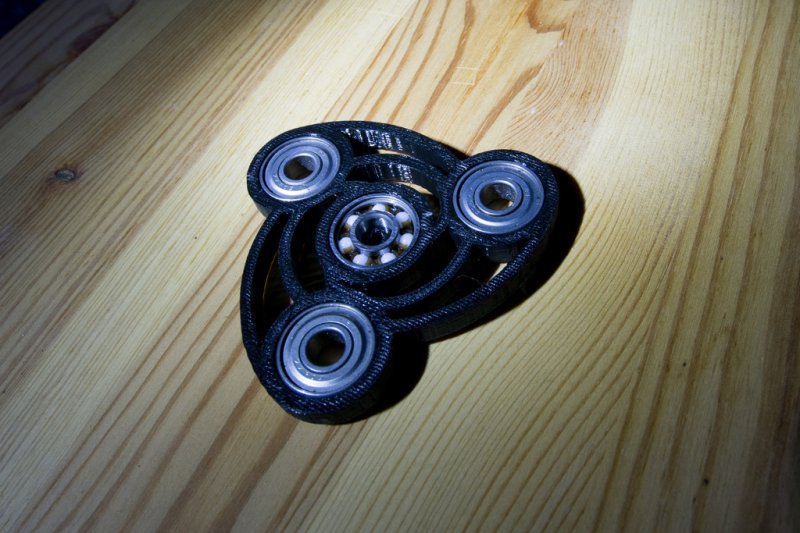 Fibonacci Spiral Fidget Spinner 3D Printer Model Download Free STL File ...