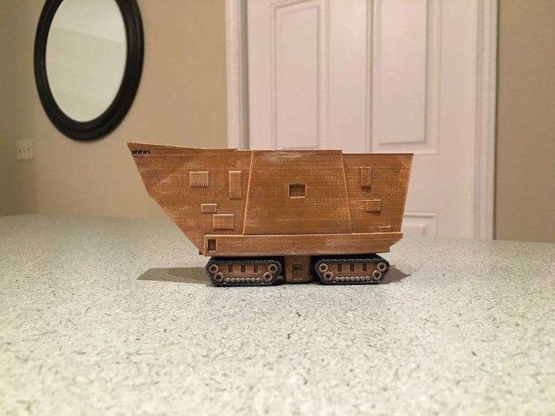 Star Wars X-wing: Jawa Sandcrawler 3D Printer Model Download Free STL ...