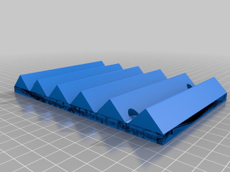 Hex Bit Organizer – Angled 3D Printer Model Download Free STL File ...