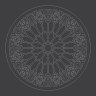 Circle Jali Pattern Laser CNC Design DXF File Free Download - 3axis.co