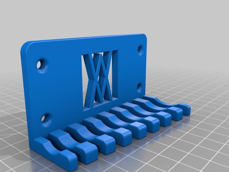 Combination Spanner Set 8pcs Metric 8-19mm Wall Holder 011 I For Screws ...