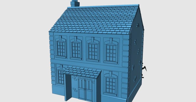 Ripper’s London – The Town Hall 3D Printer Model Download Free STL File ...