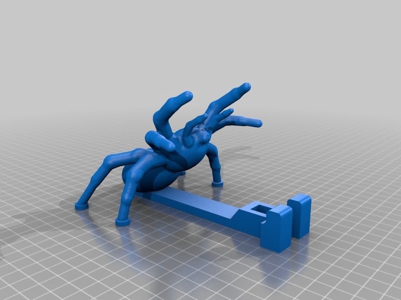 Tarantula Smartphone Holder 3D Printer Model Download Free STL File ...