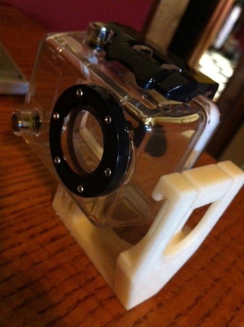 Easy-Install Gopro Scuba Mask Mount 3D Printer Model Download Free STL ...