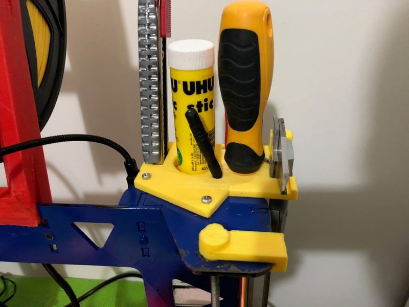 P3 Steel Tool Holder 3D Printer Model Download Free STL File - 3axis.co