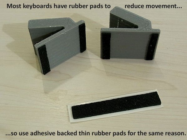 Keyboard Steps – Adjust The Angle Of Computer Keyboards 3D Printer ...
