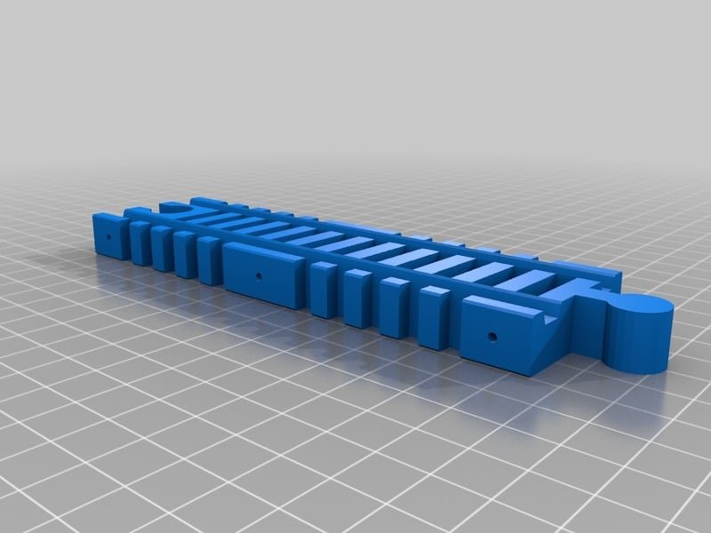Train Track Bridge 3D Printer Model Download Free STL File - 3axis.co