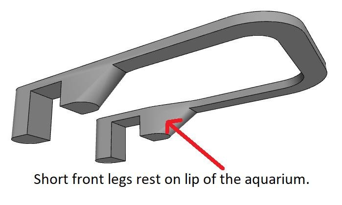 Aqua One Fish Tank Plant Holders 3D Printer Model Download Free STL ...