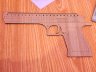 Laser Cut Gun Shape Ruler DXF File Free Download - 3axis.co