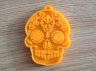 Skull Keychain 3D Printer Model Download Free STL File - 3axis.co