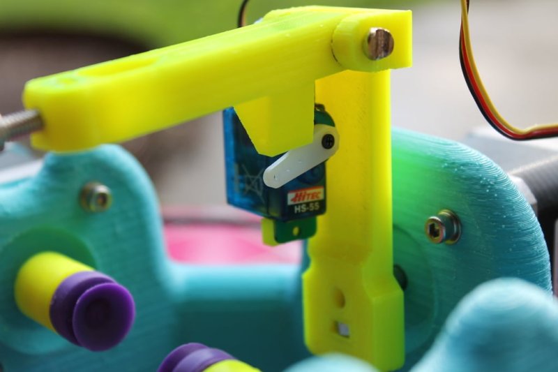 One Piece Printed Eggbot/Spherebot 3D Printer Model Download Free STL File - 3axis.co