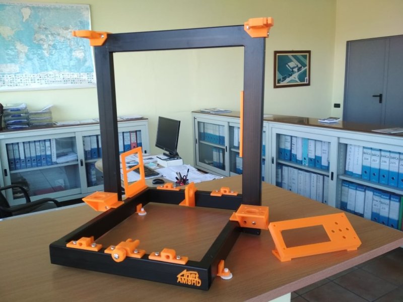 AM8HD – Prusa Welded Metal Frame 3D Printer Model Download Free STL ...