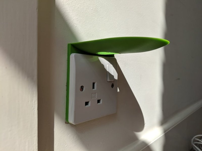 Google Wifi UK Socket Shelf 3D Printer Model Download Free STL File ...