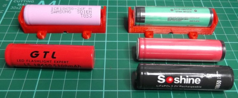 18650 + PCB Battery Box 3D Printer Model Download Free STL File - 3axis.co