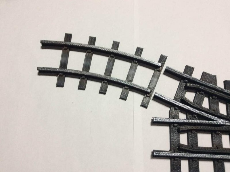 Turnout For Garden Railway Track System 32mm 3D Printer Model Download ...