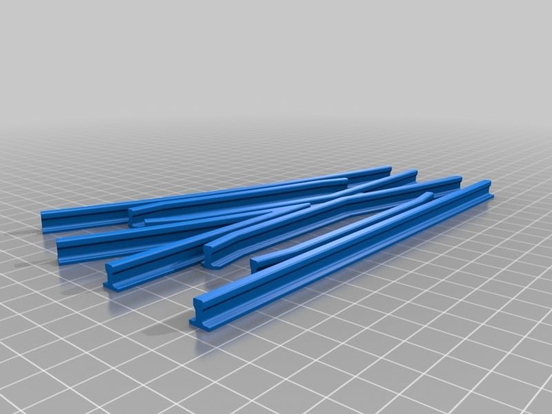Turnout For Garden Railway Track System 32mm 3D Printer Model Download ...