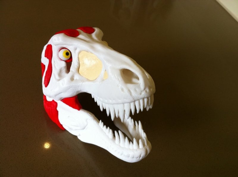T-Rex Musculature 3D Printer Model Download Free STL File - 3axis.co