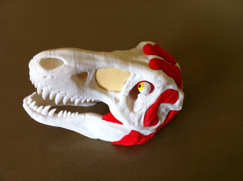 T-Rex Musculature 3D Printer Model Download Free STL File - 3axis.co