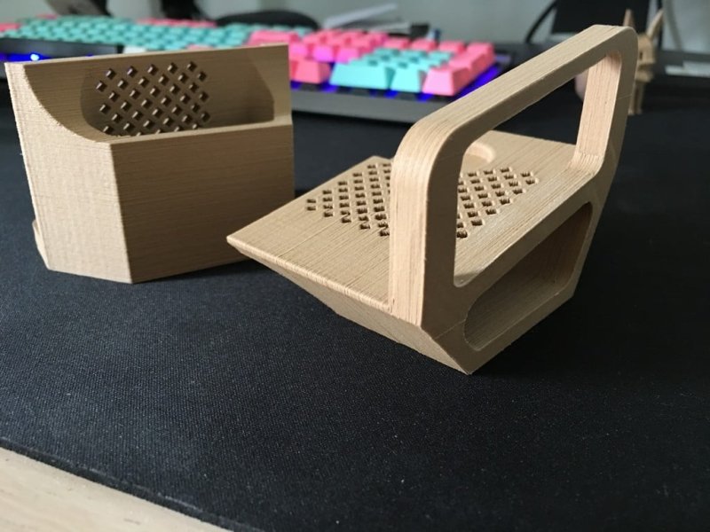 Laptop Stand 3D Printer Model Download Free STL File - 3axis.co