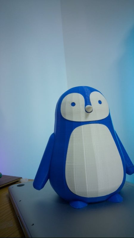 Cute 3D Printable Penguin/Baby Penguin With Drawer Organizer Secret ...