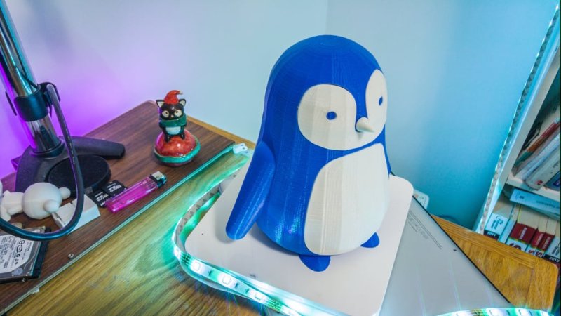 Cute 3D Printable Penguin/Baby Penguin With Drawer Organizer Secret ...