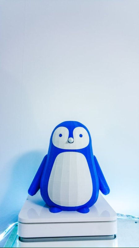 Cute 3D Printable Penguin/Baby Penguin With Drawer Organizer Secret ...