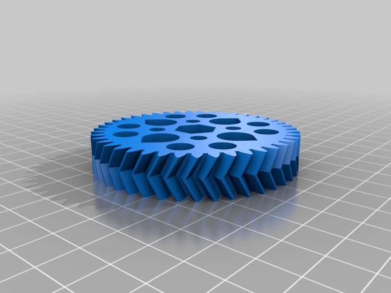 Herringbone Geared Extruder 3D Printer Model Download Free STL File ...