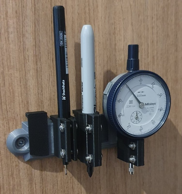Quick Change Assembly, Swap Out Pens, Markers Or Dial Indicators. 3D ...