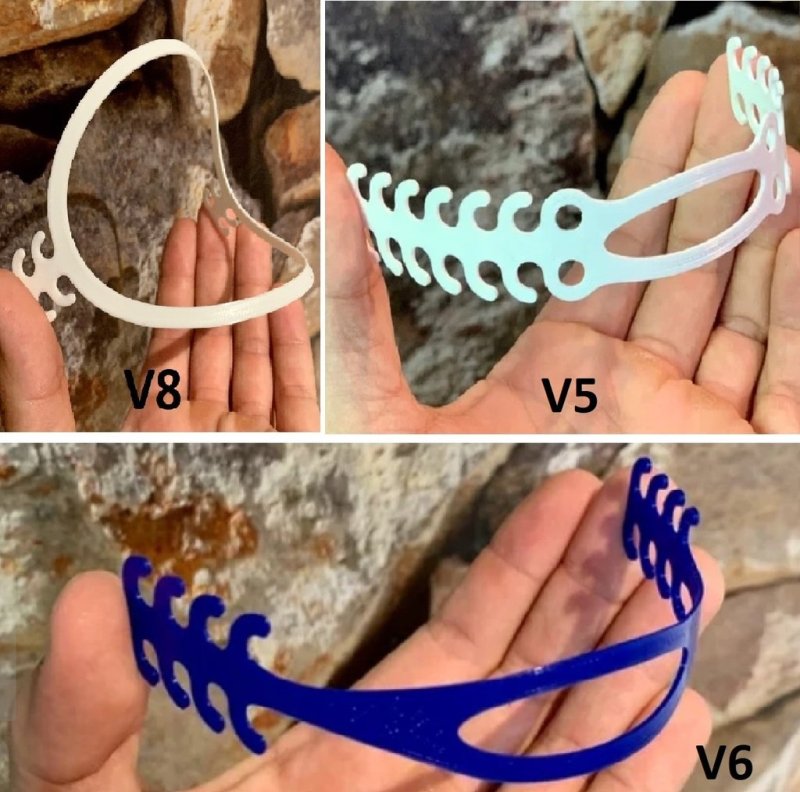 Face Mask Strap Ear Protector 3D Printer Model Download Free STL File ...