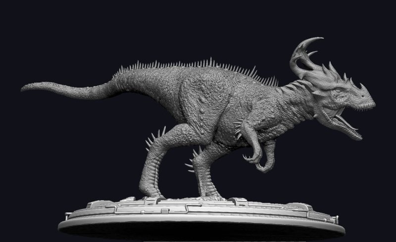 Thoradolosaur From Jurassic World Alive For 3D Printing. 3D Printer ...
