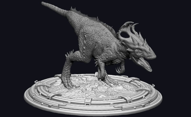 Thoradolosaur From Jurassic World Alive For 3D Printing. 3D Printer ...
