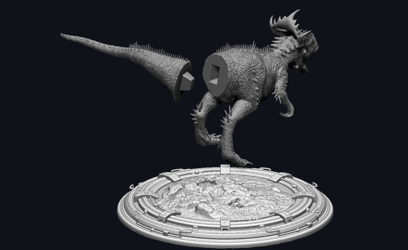 Thoradolosaur From Jurassic World Alive For 3D Printing. 3D Printer ...