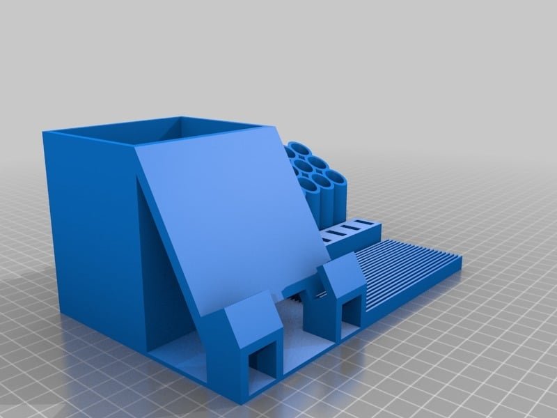 Desktop Organizer 3D Printer Model Download Free STL File - 3axis.co